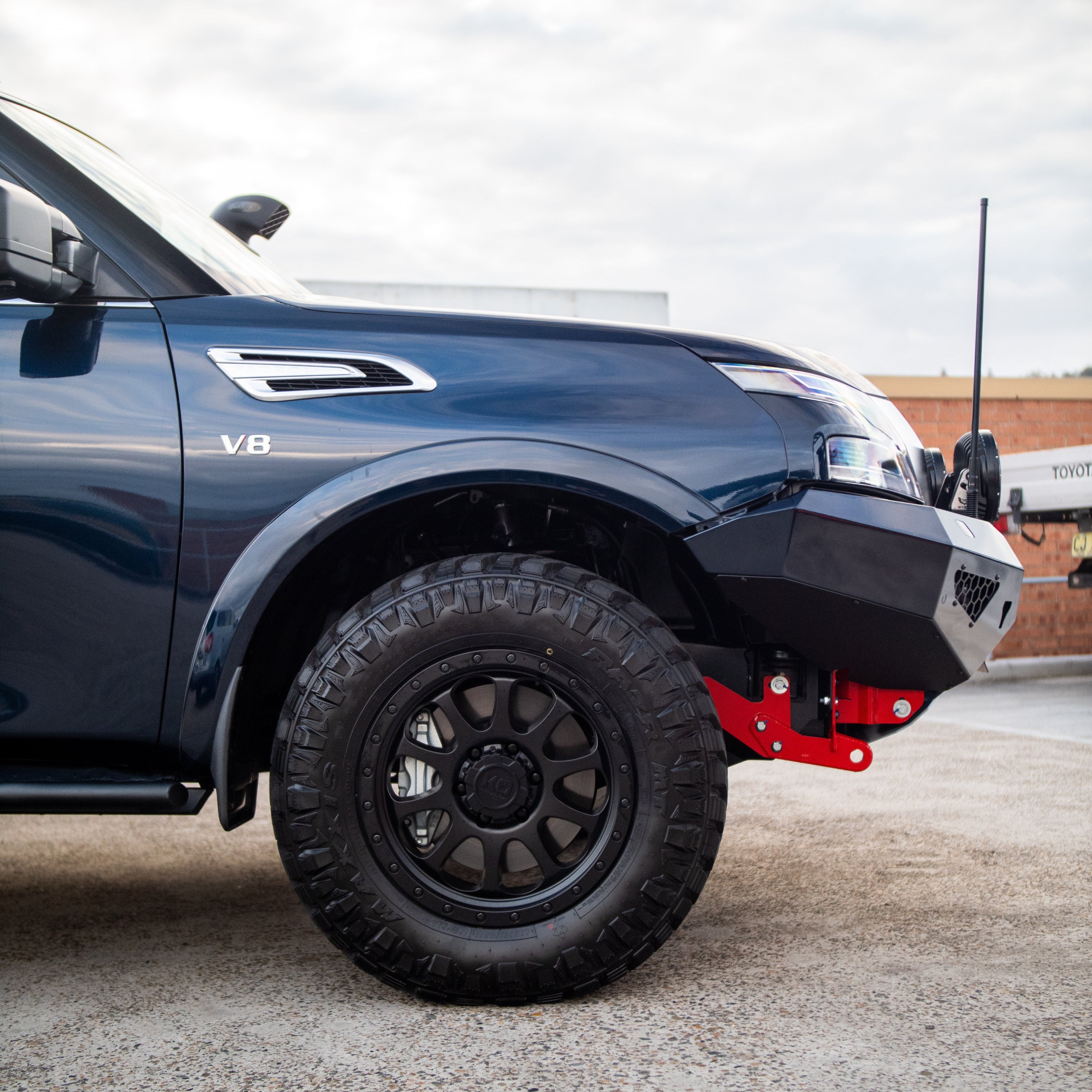 King Wheels - Hurricane - 18x8 12p Hurricane Satin Black – MORE 4x4