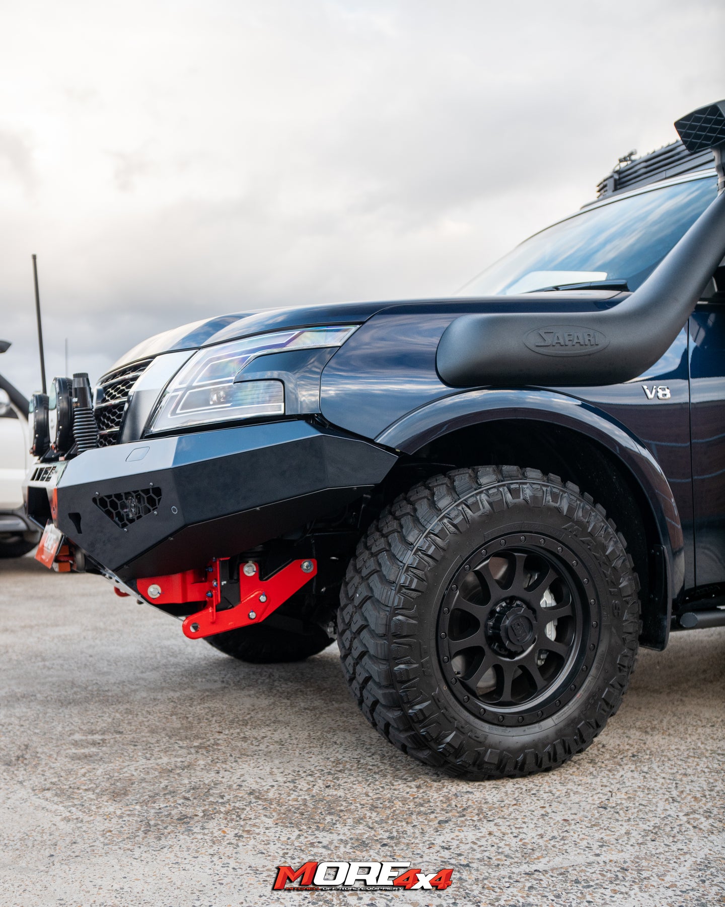 King Wheels - Hurricane - 18x8 12p Hurricane Satin Black – MORE 4x4