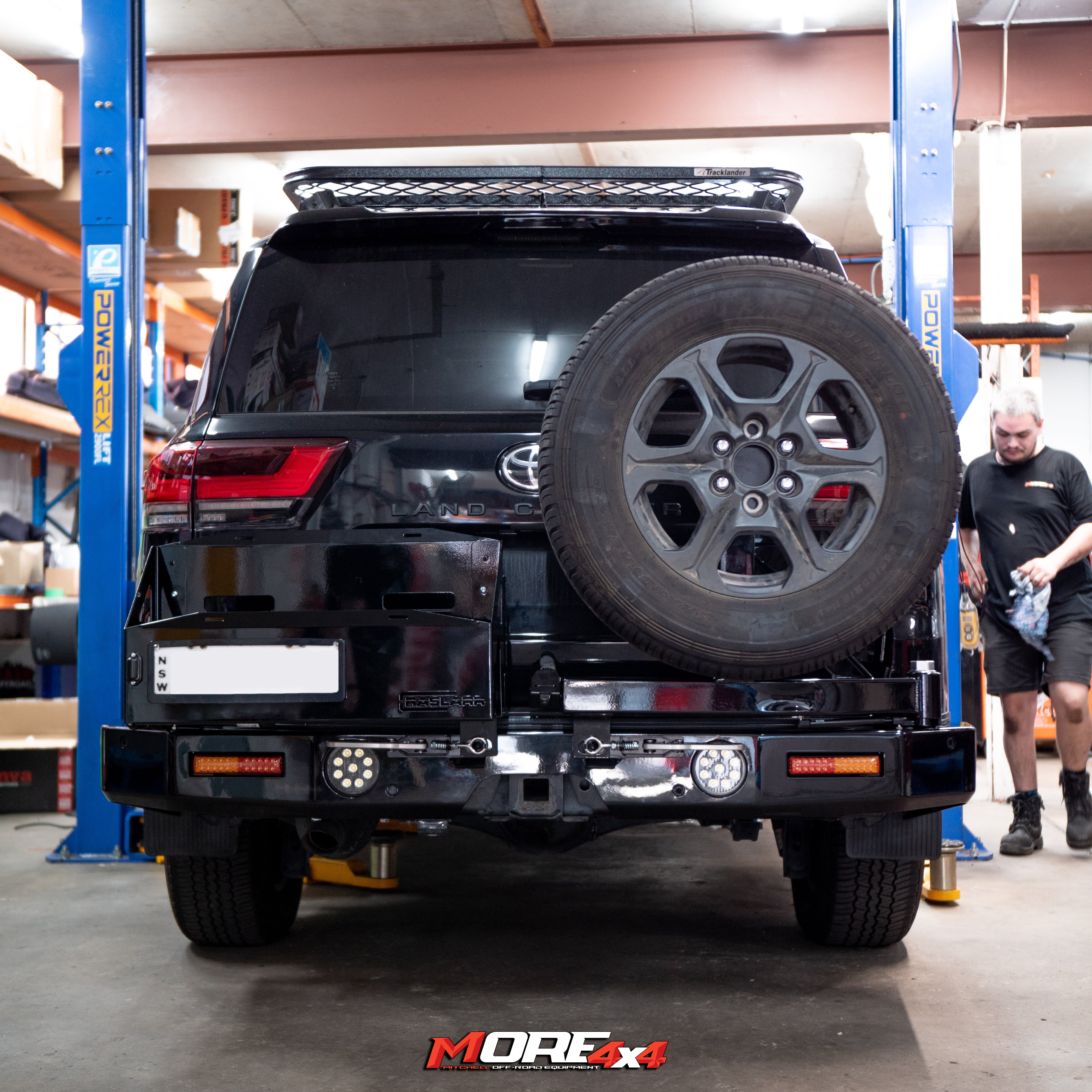 RASLARR - Rear Bar - To Suit 300 Series Land Cruiser – MORE 4x4